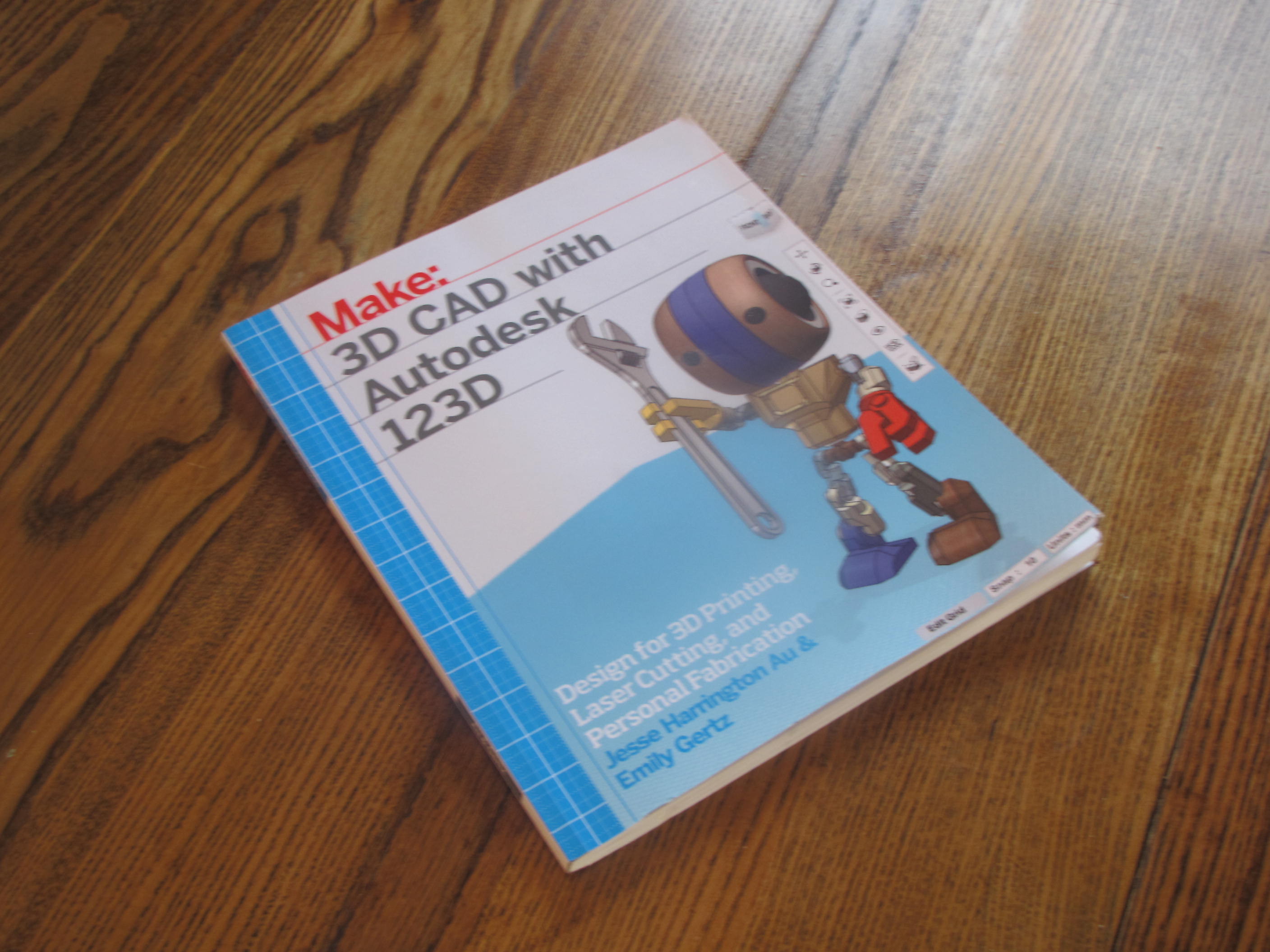 #MakerED Book Review: 3D CAD with Autodesk 123D #makerspace – WSC Designs